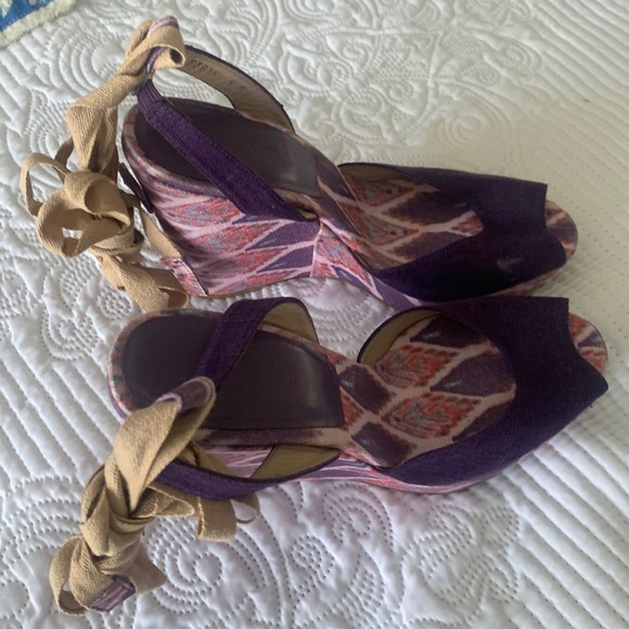 Theodora & Callum | Shoes | Theodora Callum High Wedge Shoe Size 9m ...